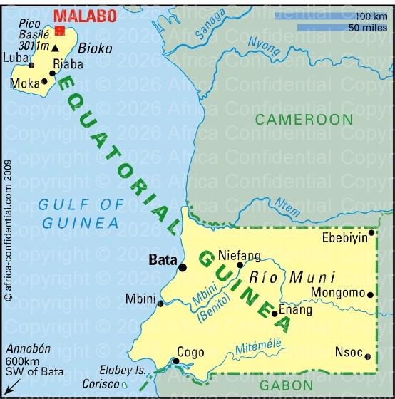 Equatorial Guinea Resource Map