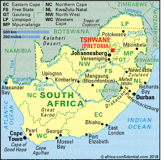 Maps | Africa Confidential | Reporting Africa since 1960